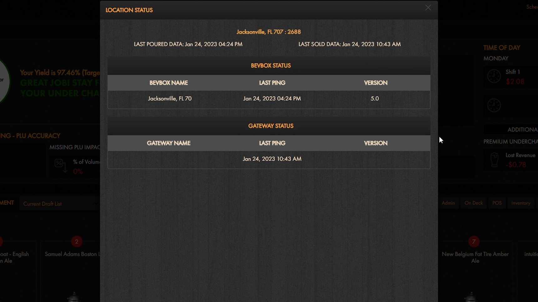 BevBox Troubleshooting
