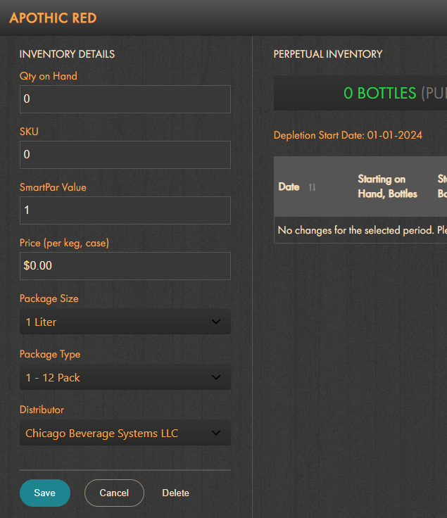 Inventory Management in Orders To Approve