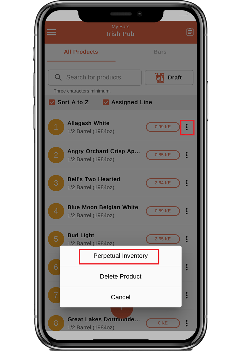 Perpetual Inventory - Mobile