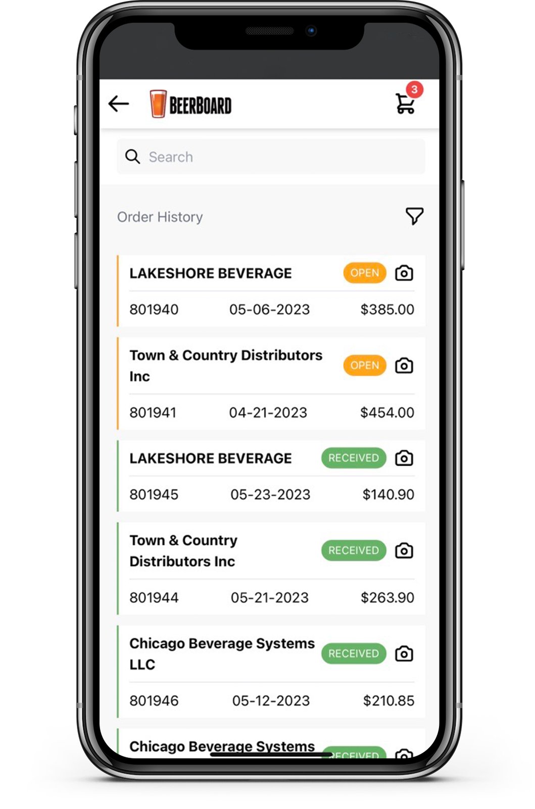 SmartBar Mobile App